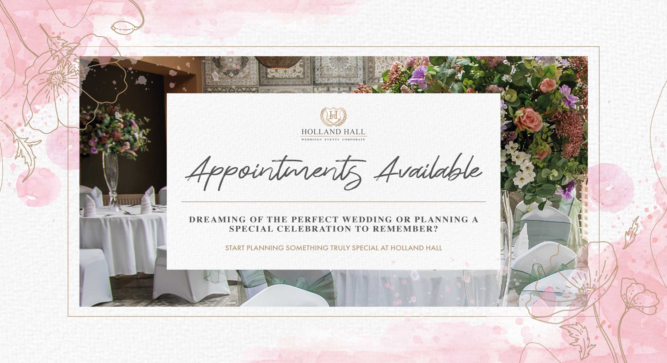 Appointments Available | Holland Hall